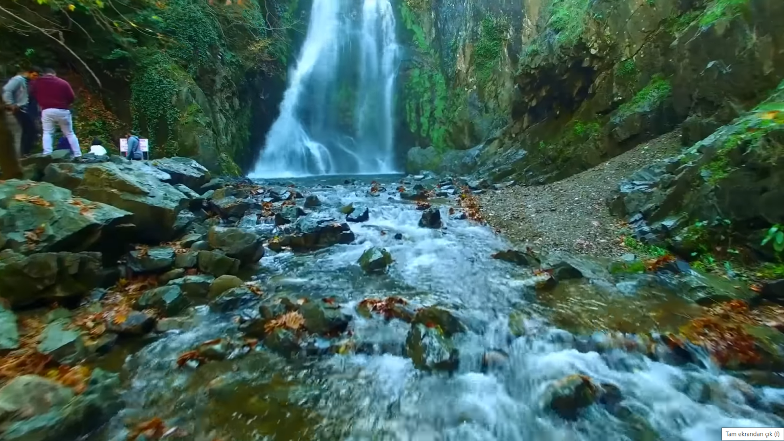 Sudüşen Waterfall Yalova Termal